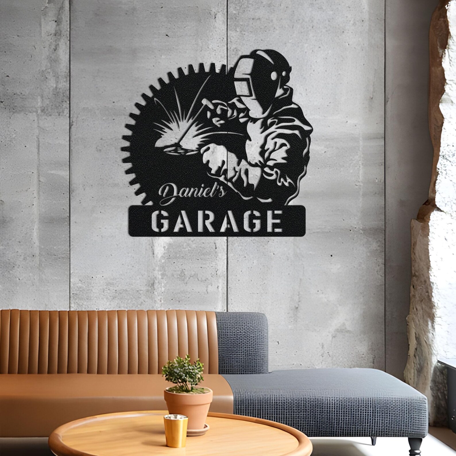 Personalized Welder Metal Sign, Custom Name, Man Cave Decor - Etsy