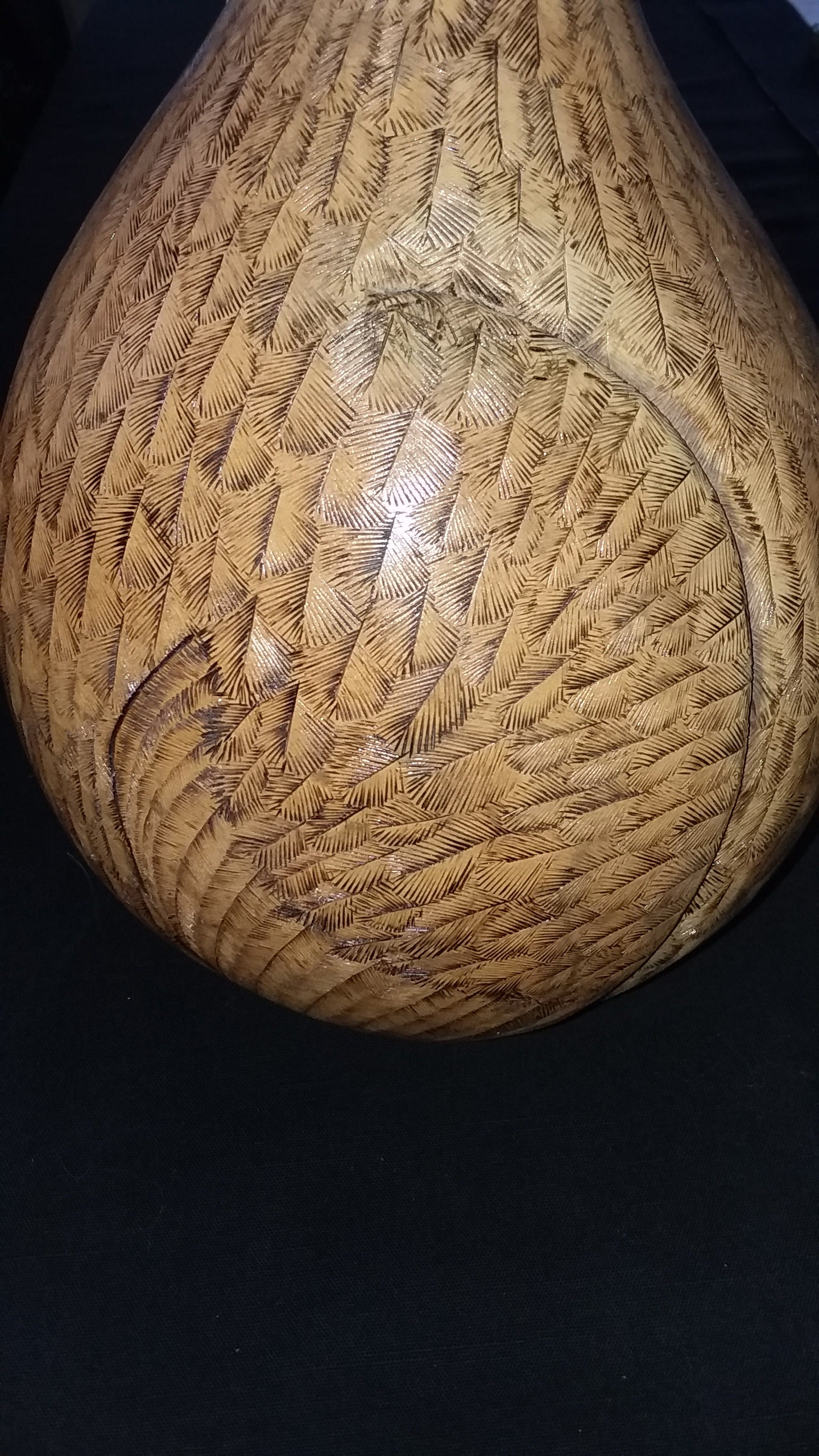 Wood Burned Duck Gourd - Etsy