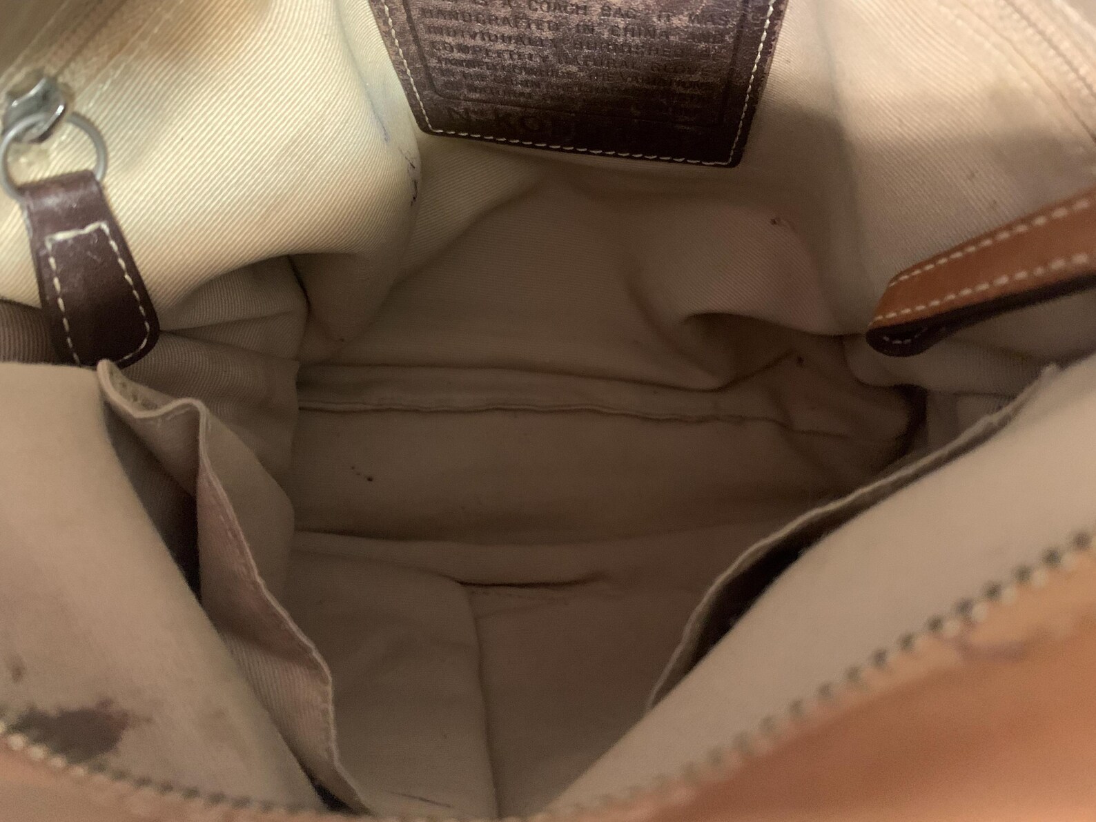 Vintage Coach Softbody Shoulder Strap Tan Soho Leather Buckle Bag. No ...