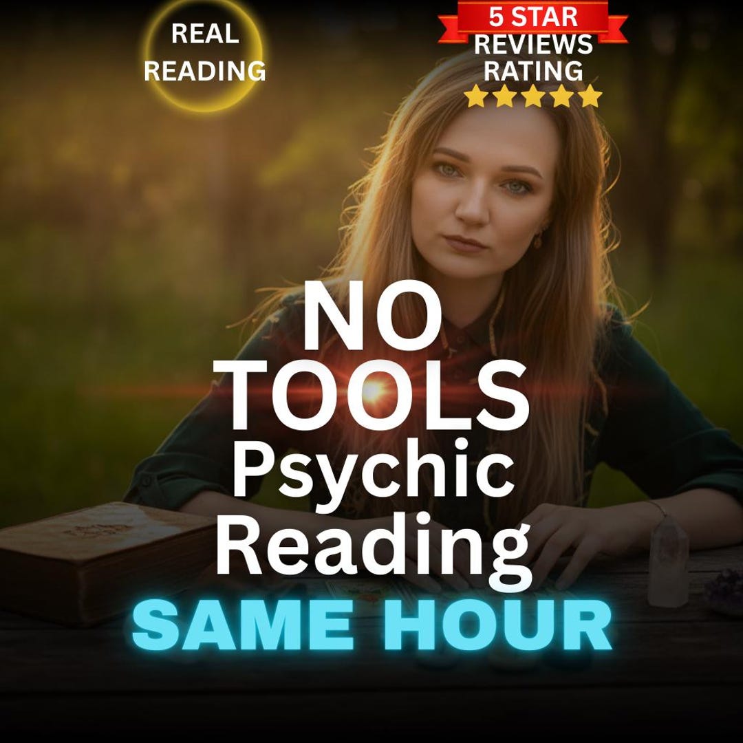Intuitive Psychic Reading, No Tools, Same Hour Delivery - Etsy