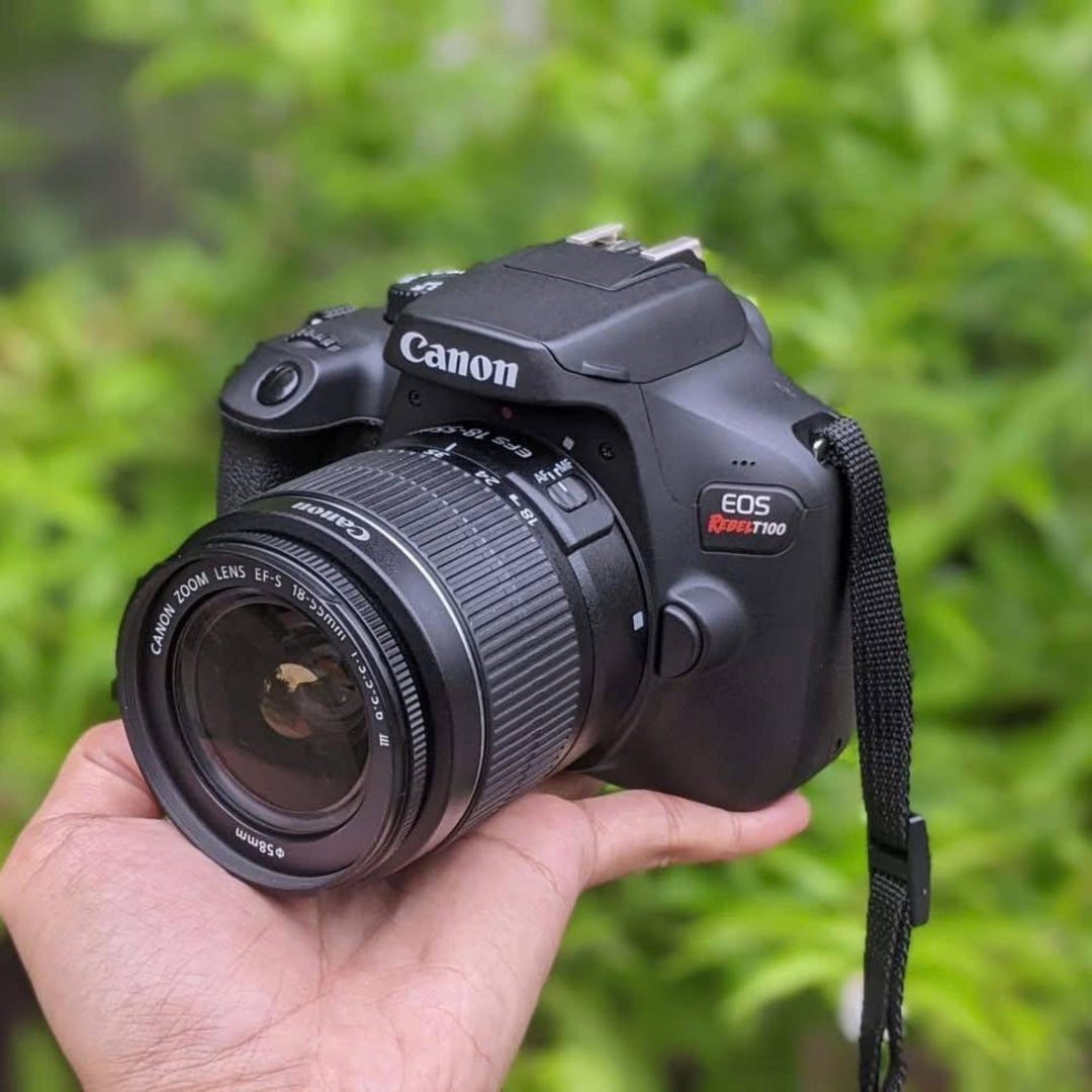 Canon EOS Rebel T100 DSLR Camera - Etsy
