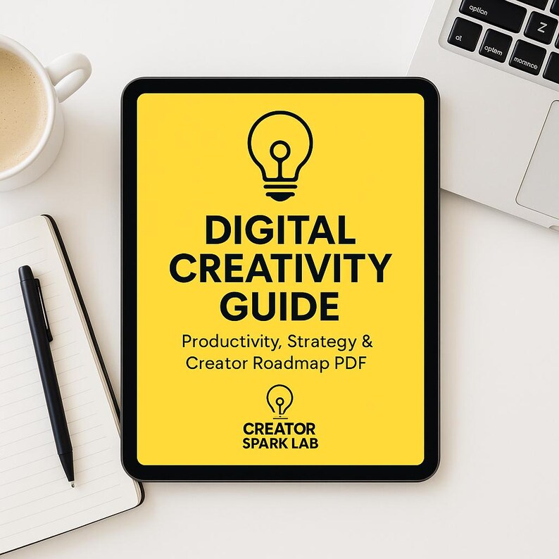 Digital Creativity Guide PDF, Productivity, Strategy & Creator Roadmap ...