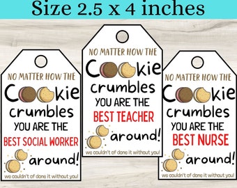 Nurse Appreciation Gift Tag | Etsy