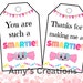 You're Such a Smartie and Thanks for Making Me a Smartie Gift Tag ...