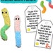 Printable Wiggle Worm Poem Tag - Crochet Worry Worm Pattern - Instant ...