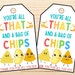 Printable You Are All That and A Bag of Chips Tags Teacher | Etsy