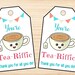 Printable You're Tea-riffic Tag Thank You for All You Do - Etsy
