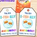 You Are O-fish-ally Awesome Goldfish Gift Tag Teacher - Etsy