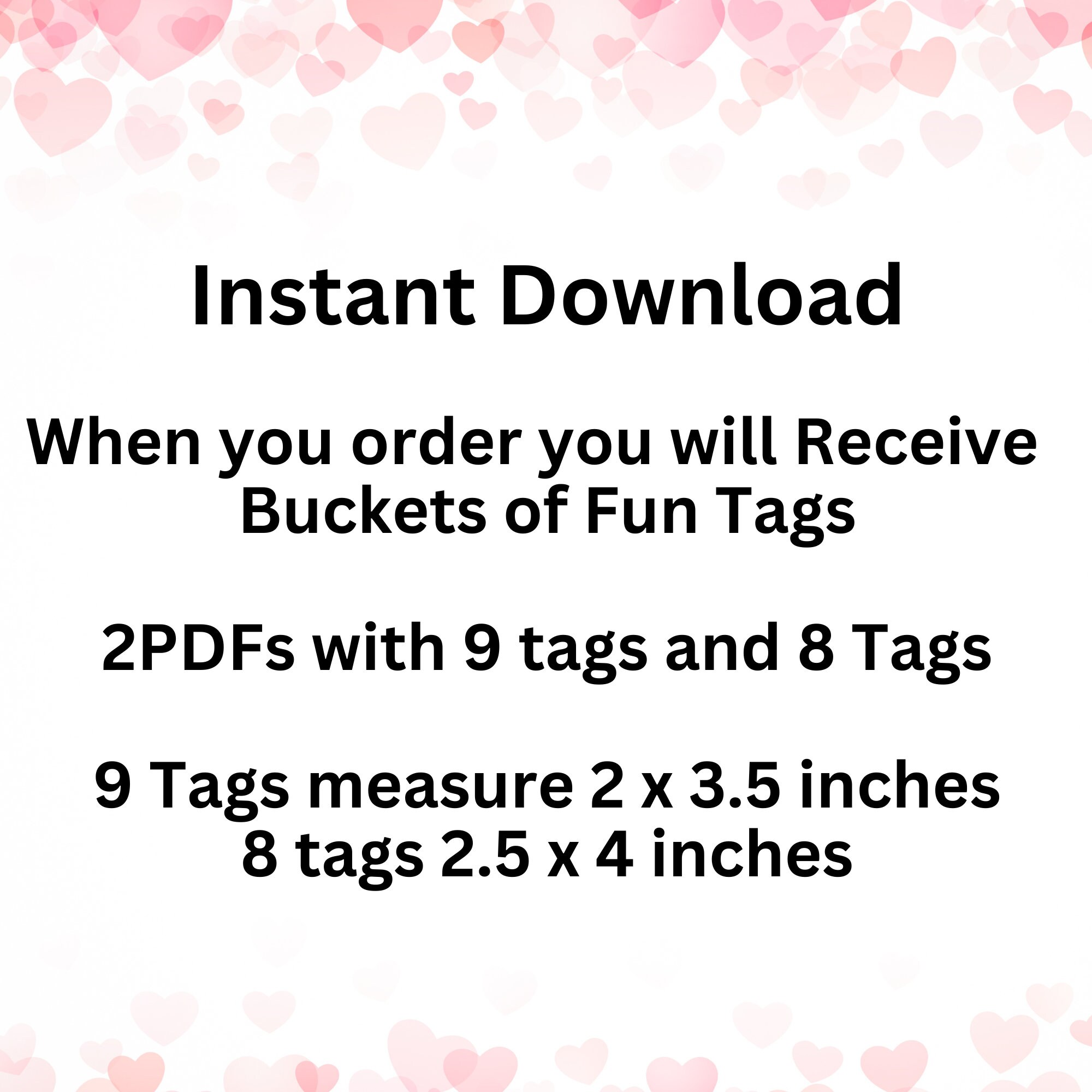 Printable Buckets of Fun Gift Tags – End of Year Summer Student Teacher ...