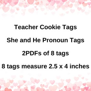 If You Give a Teacher a Cookie' Gift Tag - Teacher Appreciation ...