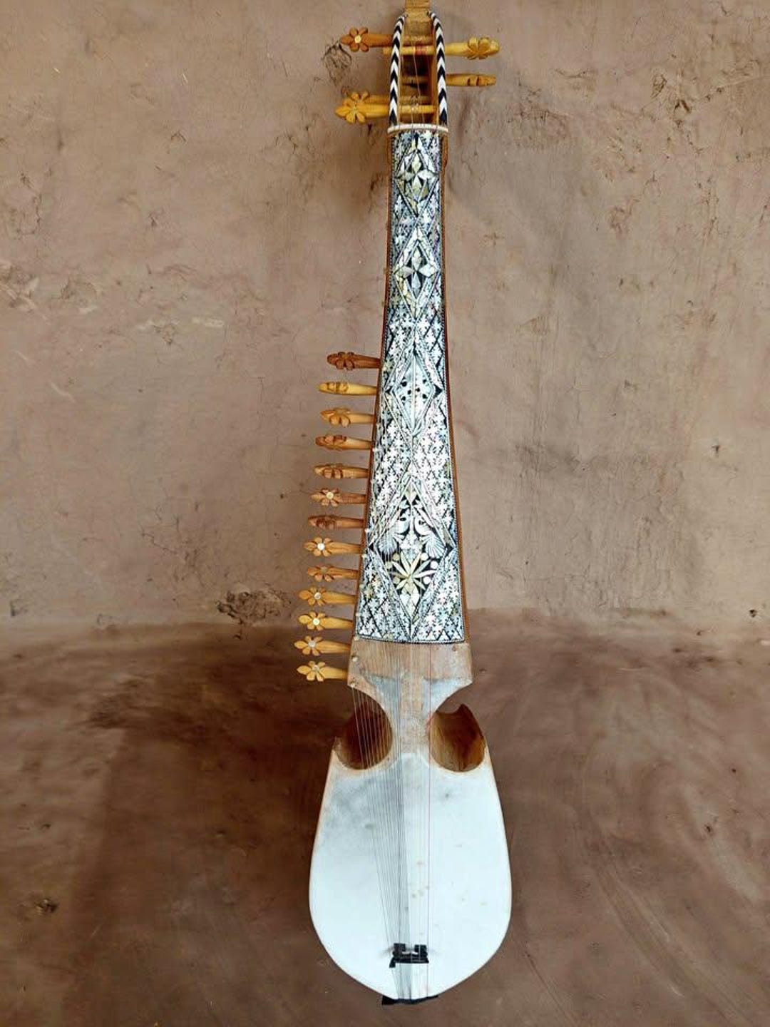 Left Handed Rabab, Afghani Rubab, Handmade Musical Instrument, Full ...