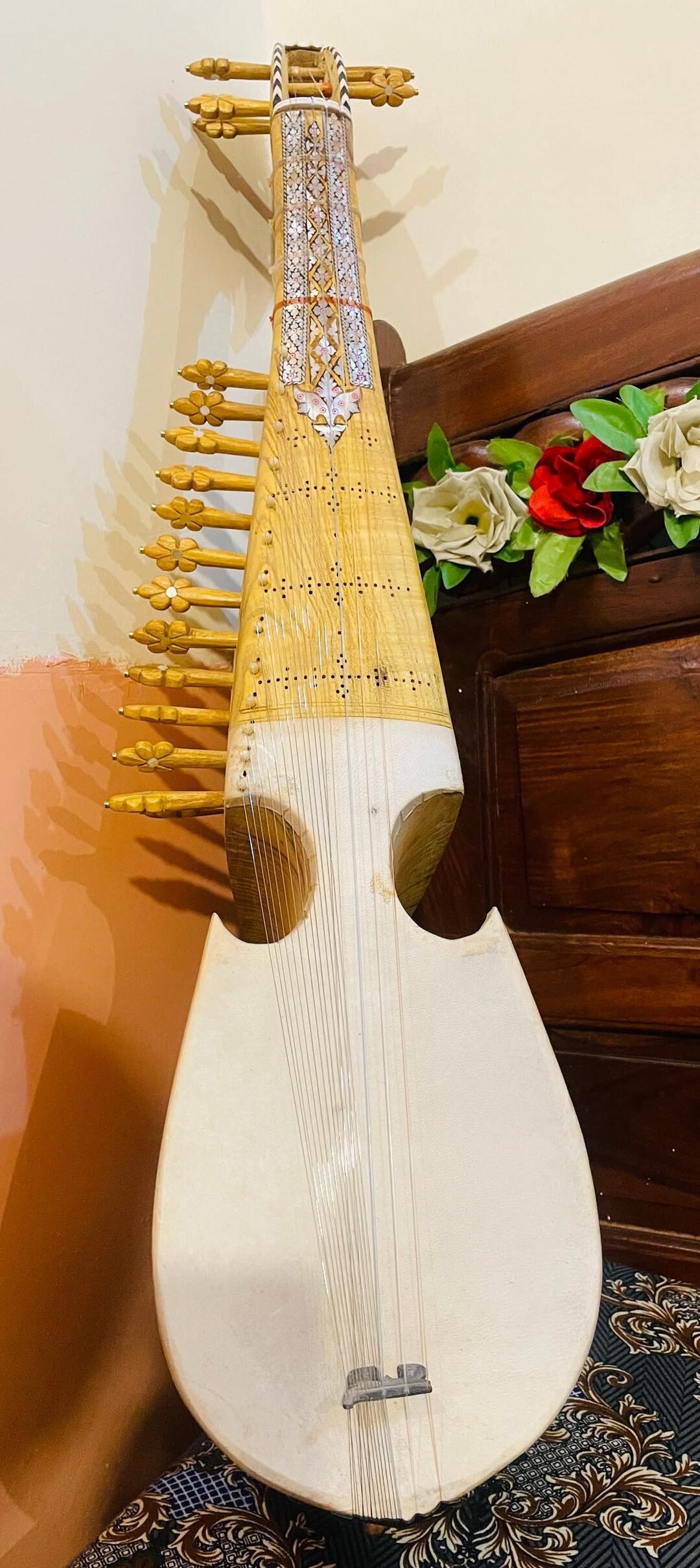 Handmade Terawal Wood Rabab, Folk Musical Instrument - Etsy