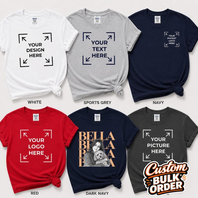 Custom T Shirts - Etsy