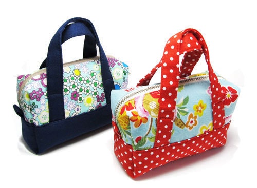 PDF Sewing Pattern Mini Boston PouchDownloadable | Etsy