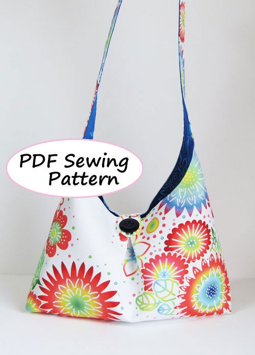 PDF Sewing Pattern shoulder Bagdownloadable - Etsy
