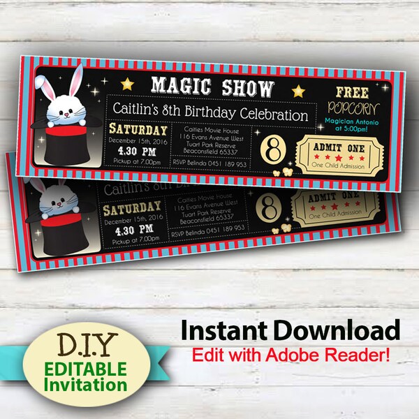 Magic Show - Etsy