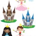 ULTIMATE PRINCESS PACK 35 Clip Art Fairy Tale Image Set, for Small ...
