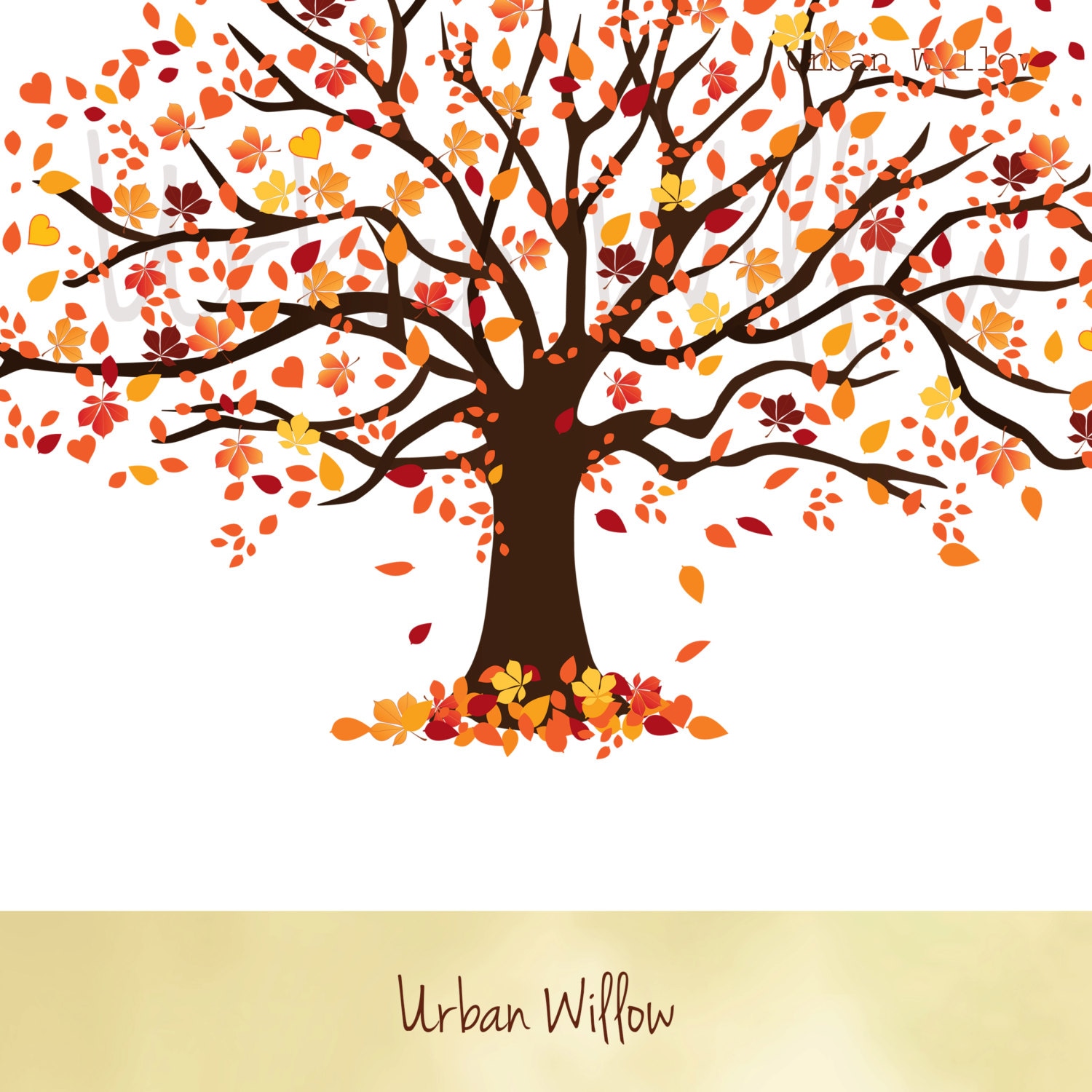 Autumn Tree Branch Clip Art