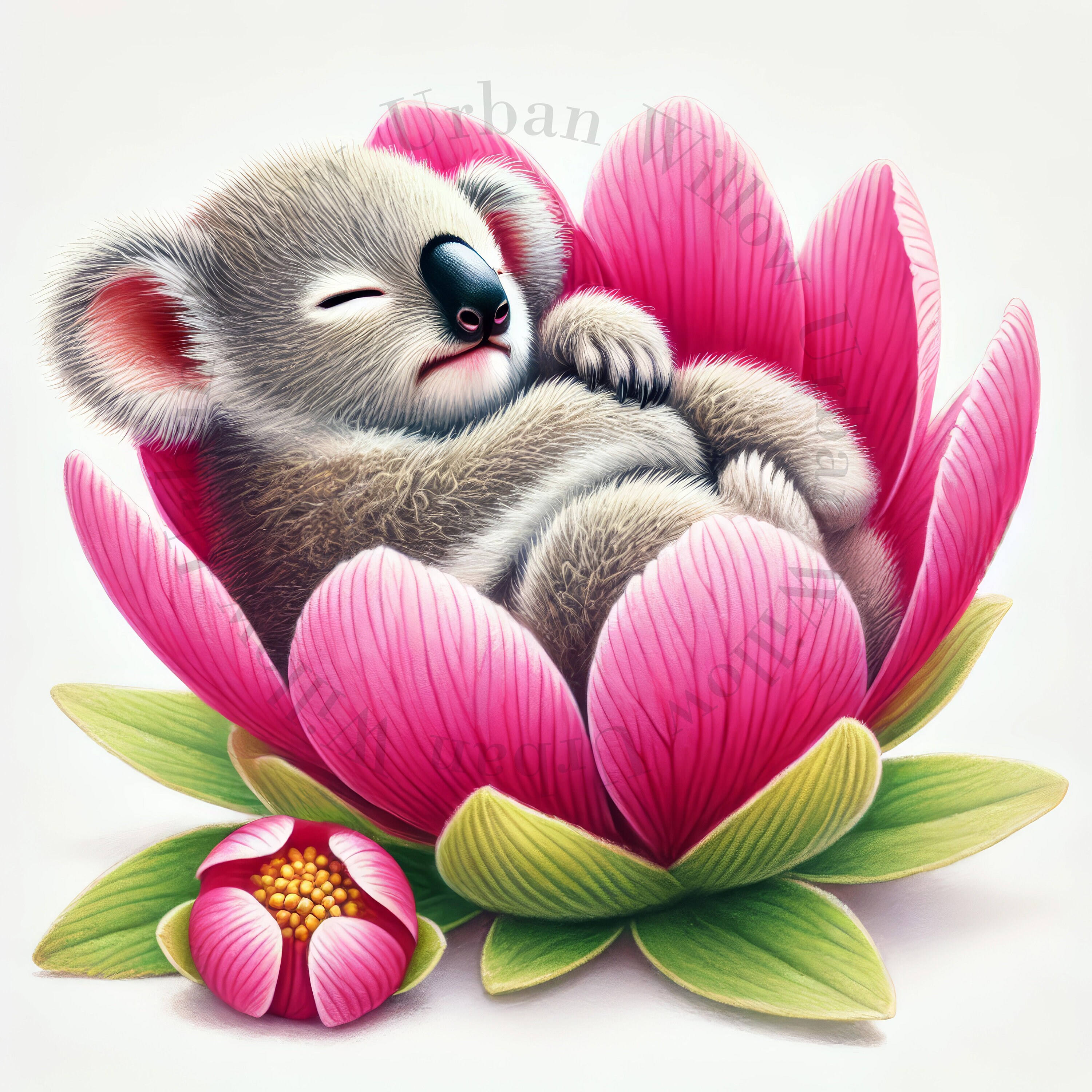 Australian Koala Clipart, High Definition Jpgs, Digital Download ...