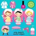 Spa Party/ Day Spa - 40 Piece Clip Art Set in Premium Quality 300 Dpi ...