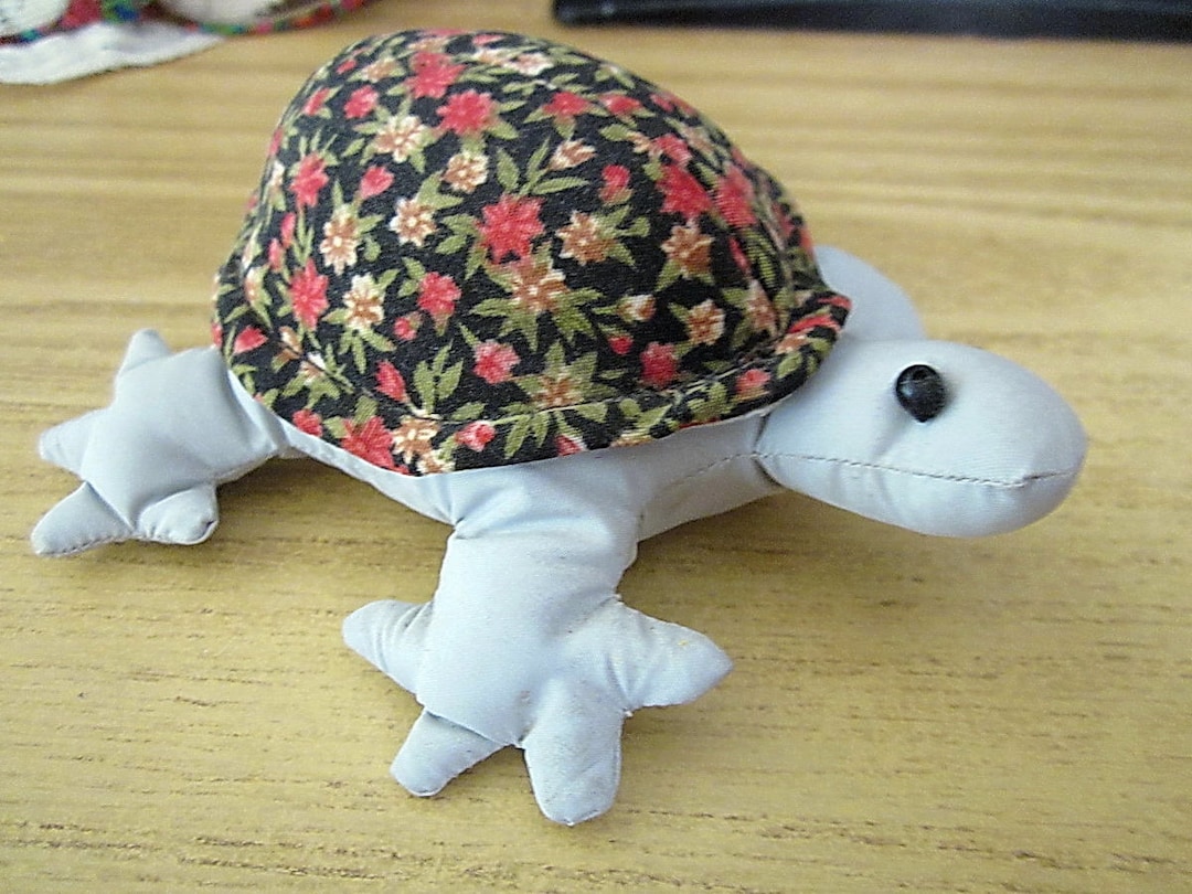 Adorable Cute Stuffed Fabric Turtle Doorstop / Door Stopper ...