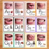 Real Mouth Alphabet Flashcards - Etsy UK