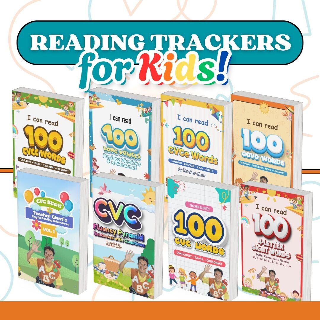 READING TRACKERS for Kids! - Etsy