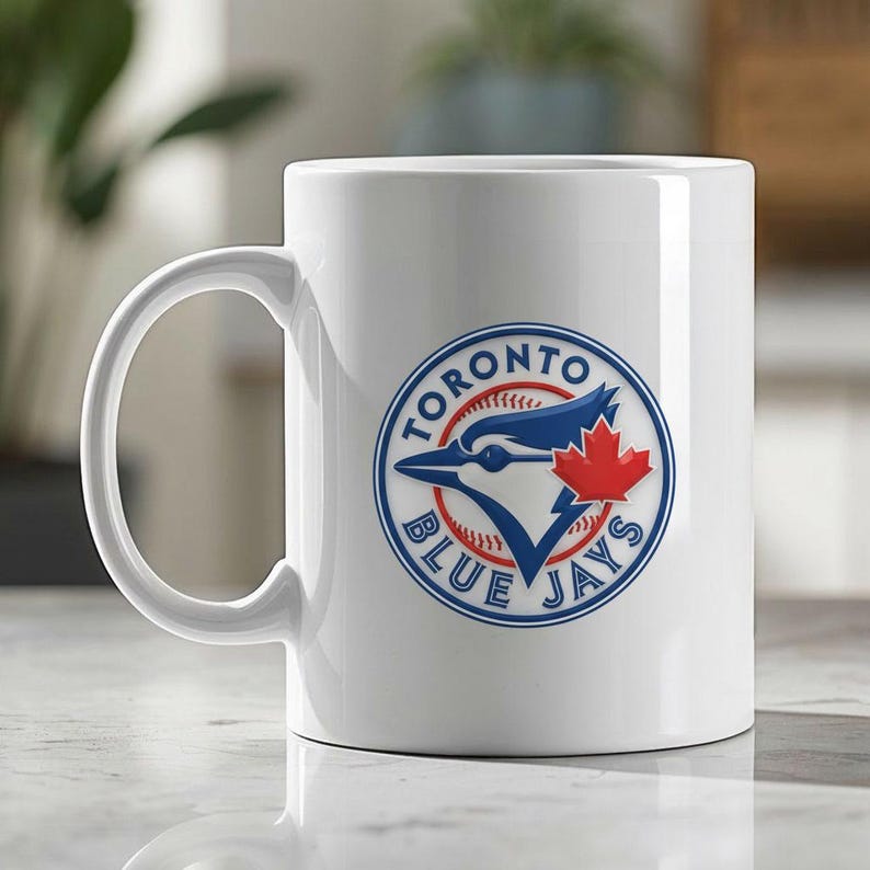 Toronto Blue Jays Logo Mug | Baseball Team Ceramic Mug - Etsy