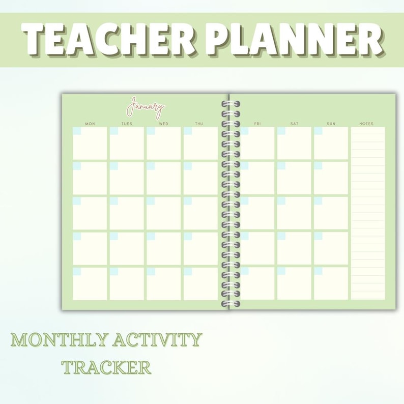 Teacher Planner Printable | Classroom Organization Binder | Lesson ...