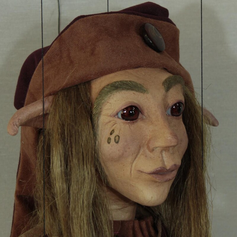 Christmas Wooden Puppet Toys - Etsy UK