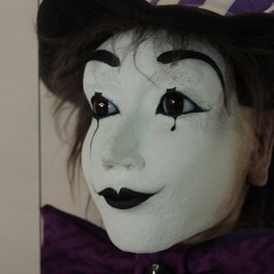 Marionette Mime Marioneta Puppet Ooak Artdoll Títere - Etsy