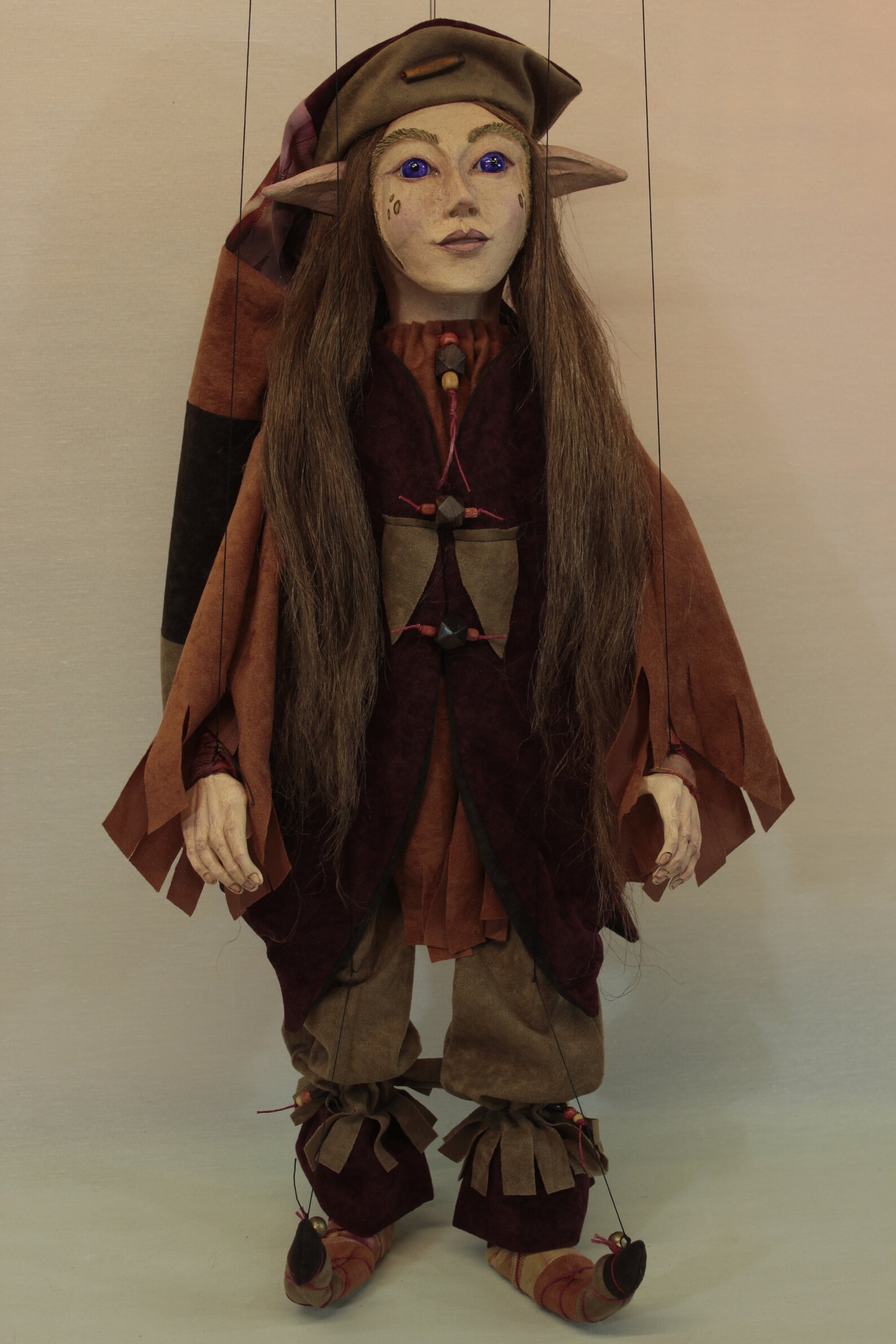 Marionette Goblin Marioneta Puppet Ooak Artdoll Títere - Etsy