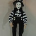 Marionette Mime Marioneta Puppet Ooak Artdoll Títere - Etsy