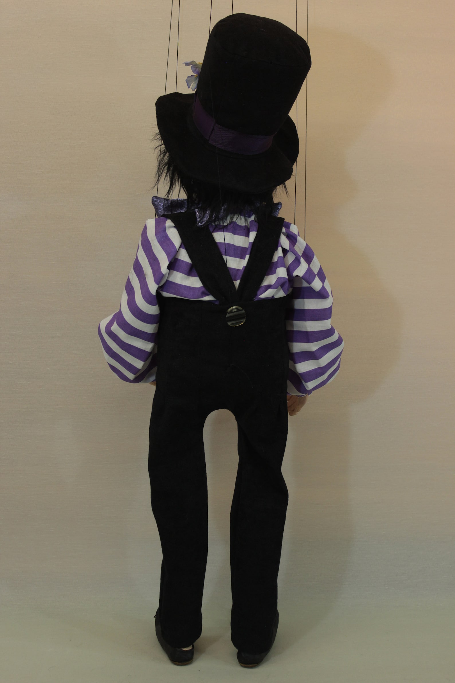 Marionette Mime Marioneta Puppet Ooak Artdoll Títere - Etsy