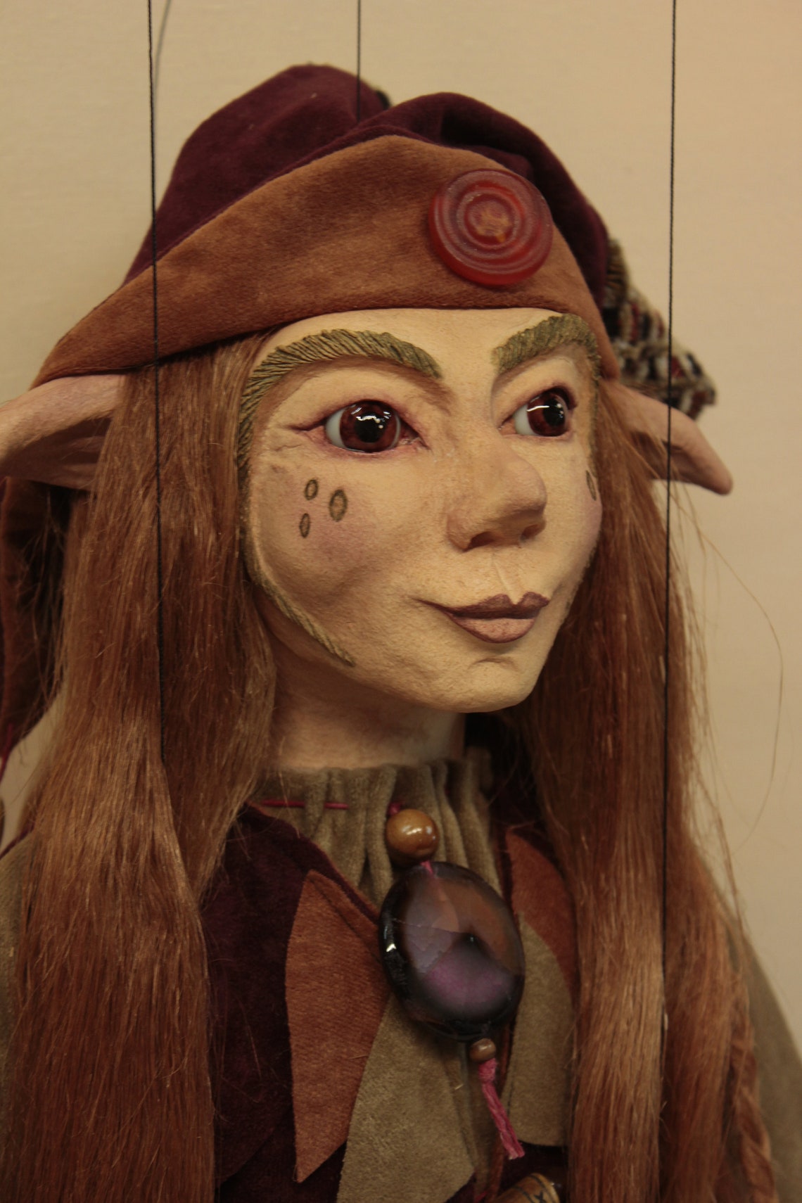 Marionette Goblin Marioneta Puppet Ooak Artdoll Títere | Etsy