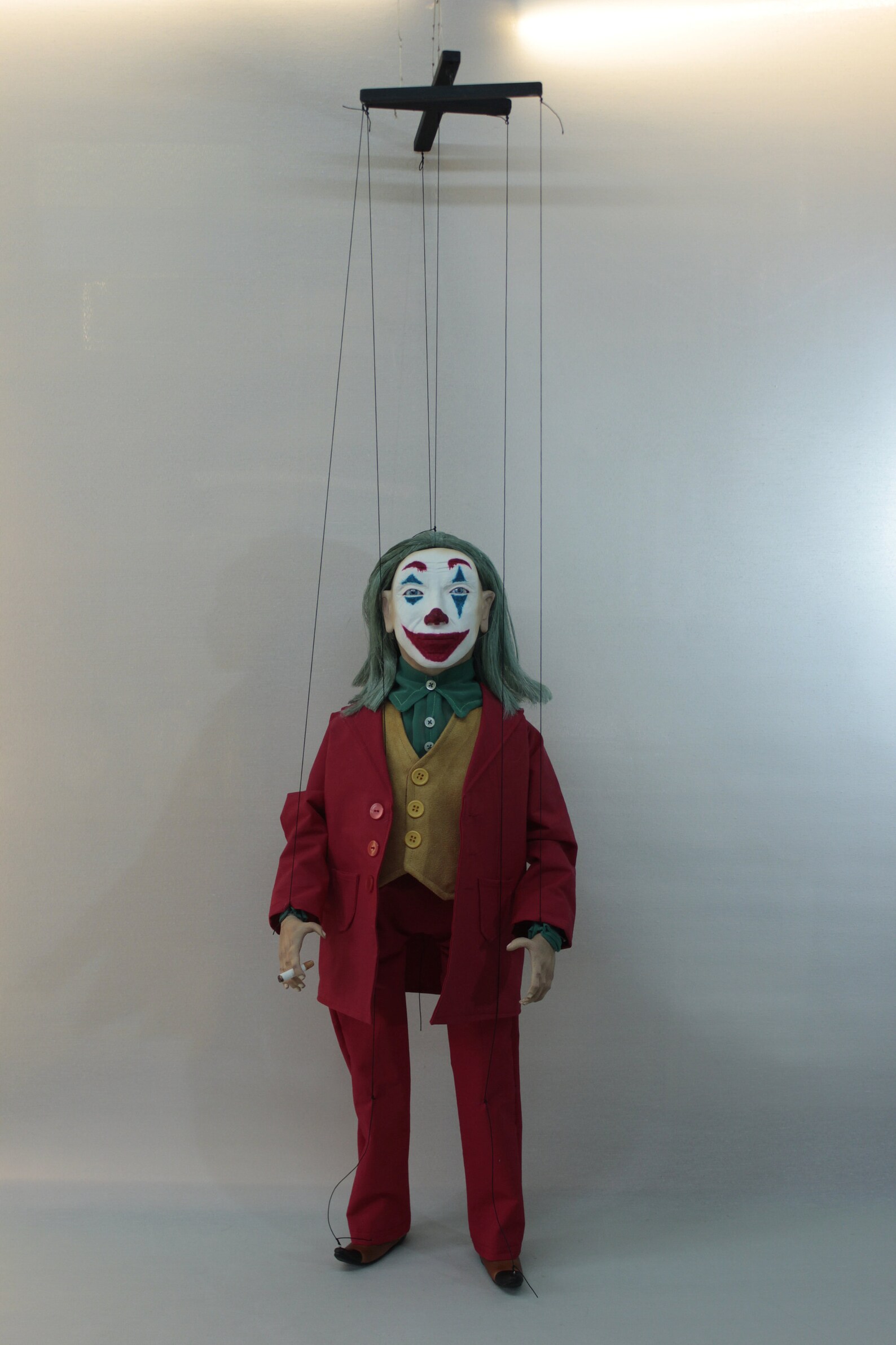 Marionette Joker puppet ooak artdoll marioneta títere | Etsy