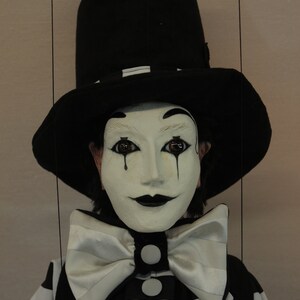 Marionette Mime Marioneta Puppet Ooak Artdoll Títere - Etsy