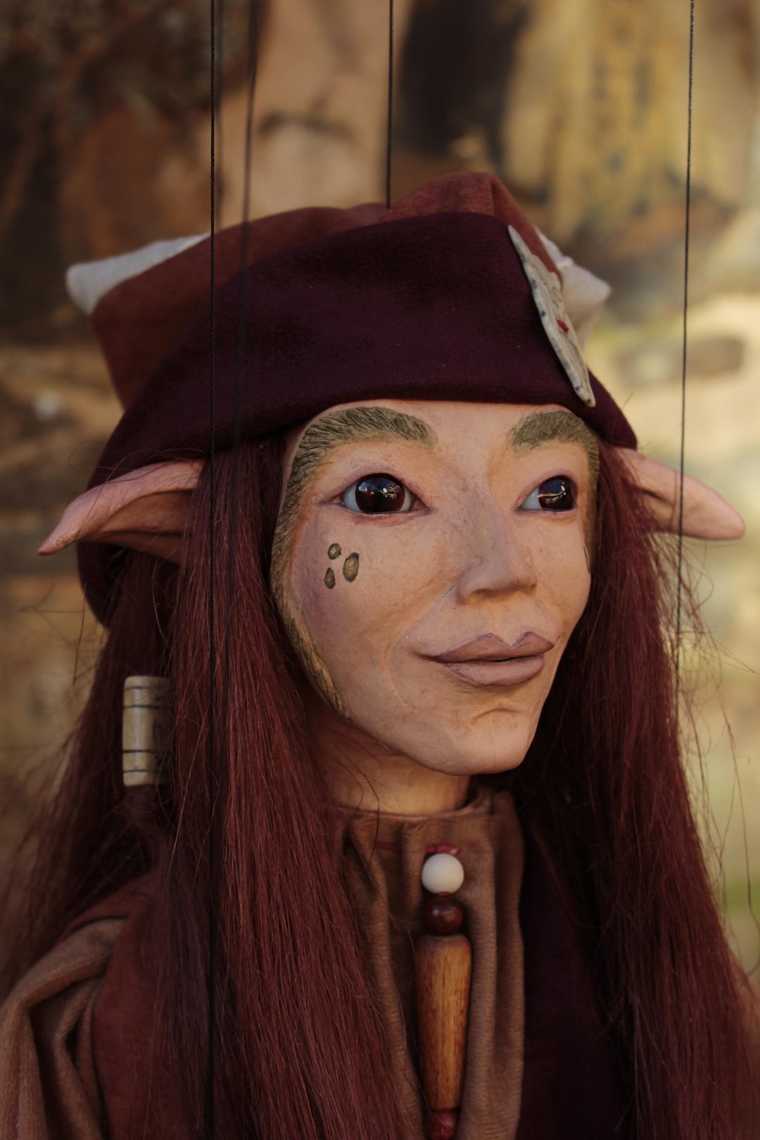 Marionette Goblin Marioneta Puppet Ooak Artdoll Títere - Etsy