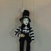 Marionette Mime Marioneta Puppet Ooak Artdoll Títere - Etsy