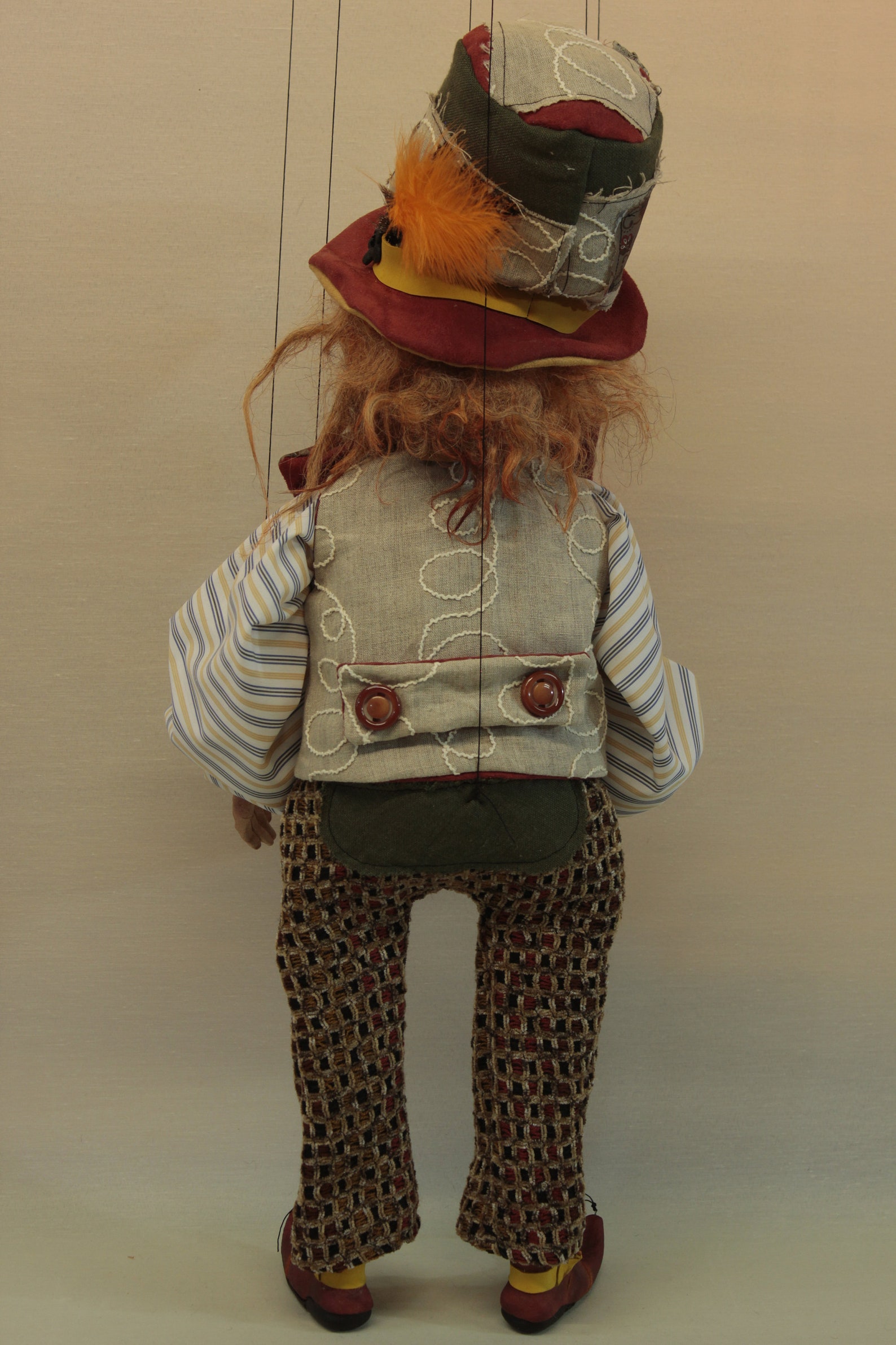 Marionette Dwarf Marioneta Puppet Ooak Artdoll Títere - Etsy