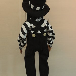 Marionette Mime Marioneta Puppet Ooak Artdoll Títere - Etsy