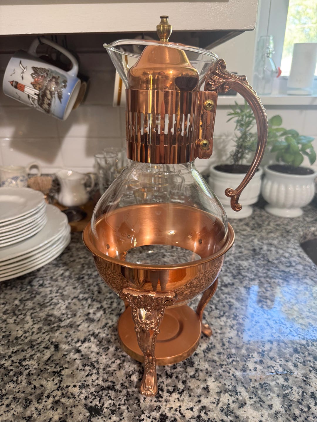 Vintage Princess House Copper Carafe - Etsy