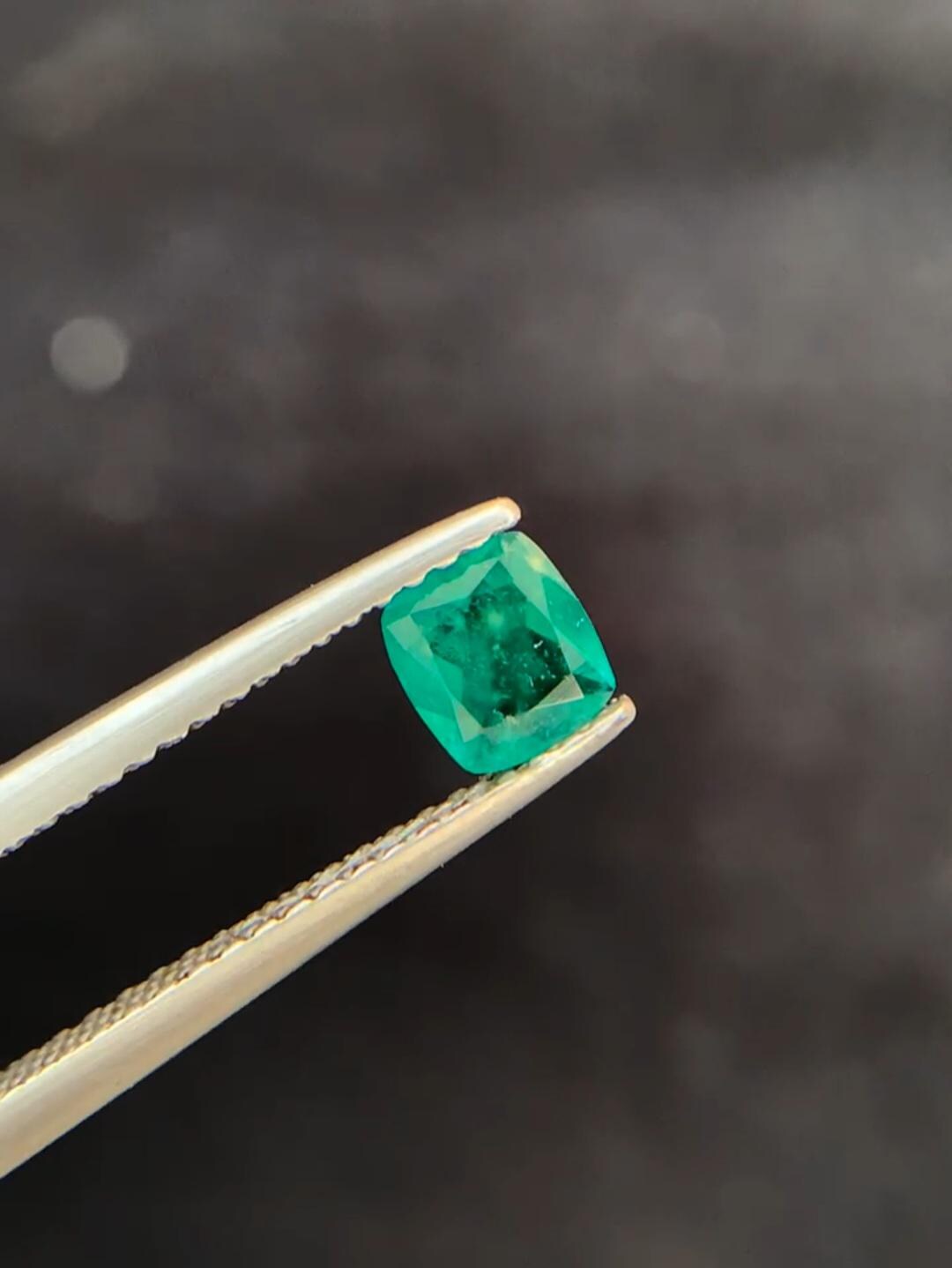Green Hauyne 0.20/ct Gemstone, Cushion-cut Afghan Mineral. - Etsy