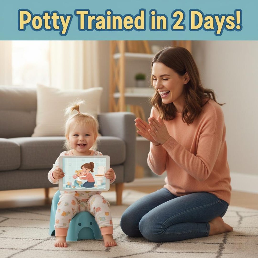 Potty Training for Toddlers | Encouraging Picture Book for Girls and ...