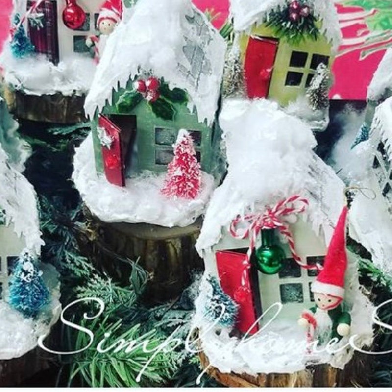 Glitter Houses - Etsy