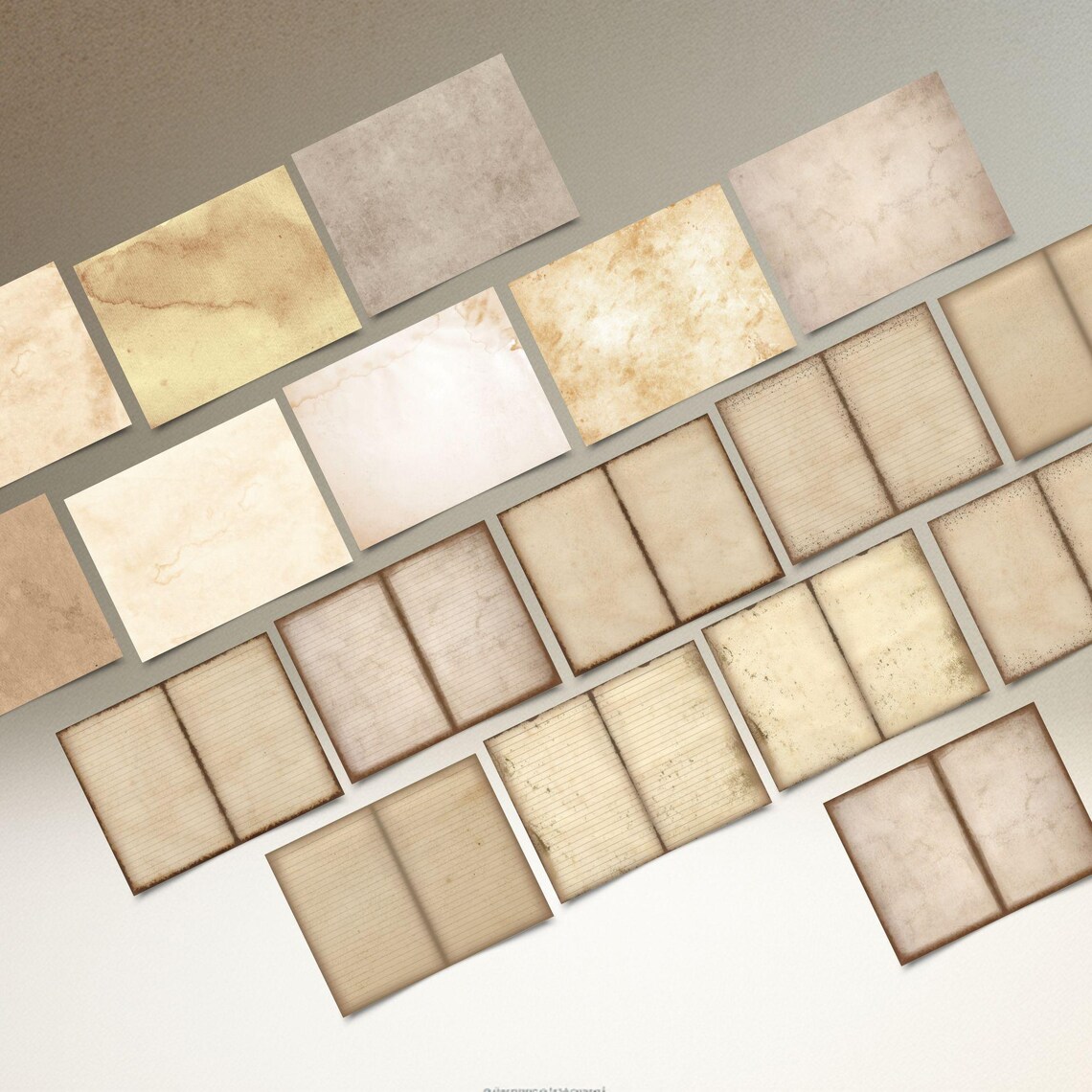 The Attic Heirloom: Base Kit | Printable Junk Journal | Vintage Neutral ...