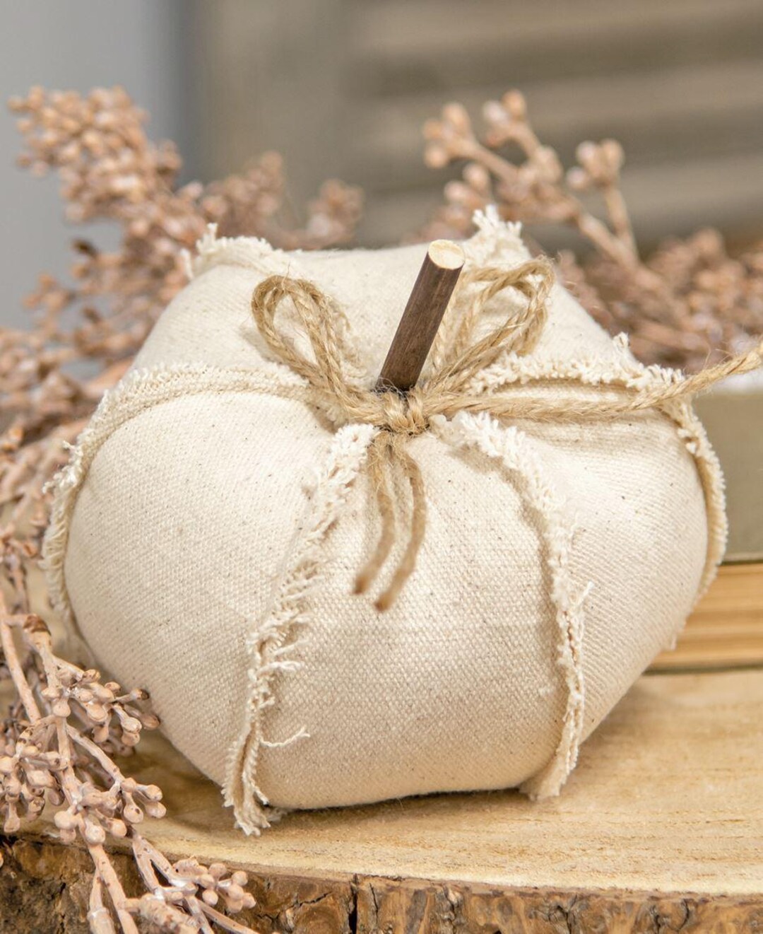 Canvas Stuffed Pumpkin, Plush Pumpkin - Etsy