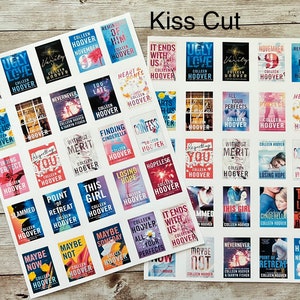 Waterproof Elle Kennedy Book Cover Stickers for Book Journals, Reading ...