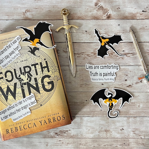 Fourth Wing Book Art - Etsy