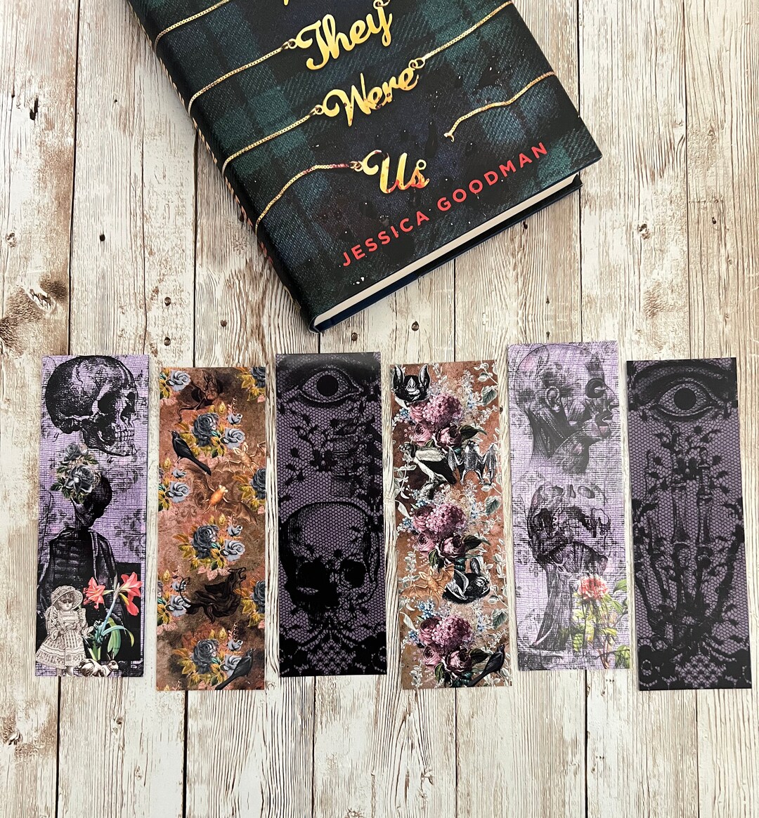 Ready-to-ship! Set of 6 Horror, Thriller Art Print Bookmarks, Bookish ...